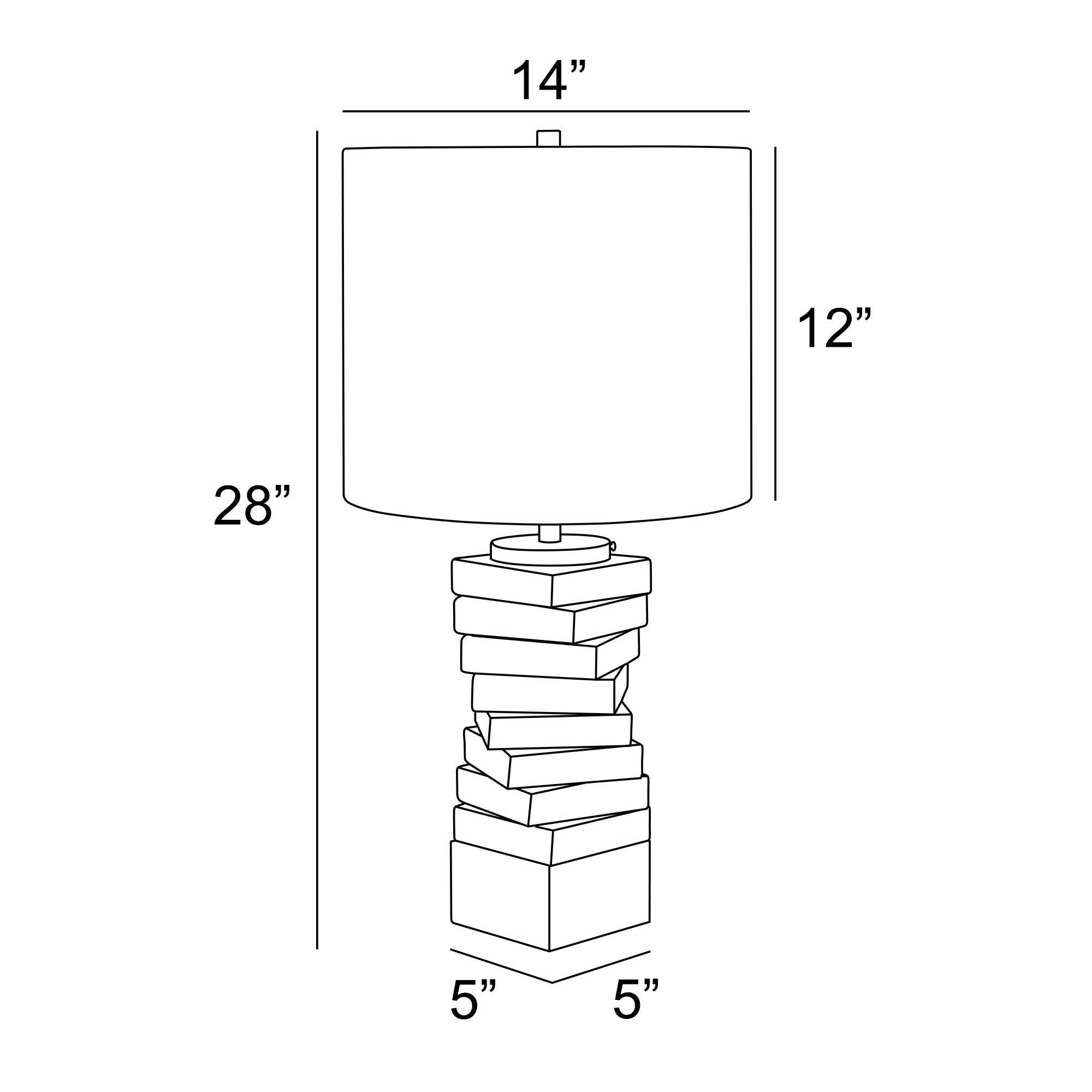 Gwen Table Lamp (CLEARANCE SPECIAL) - Lite Source