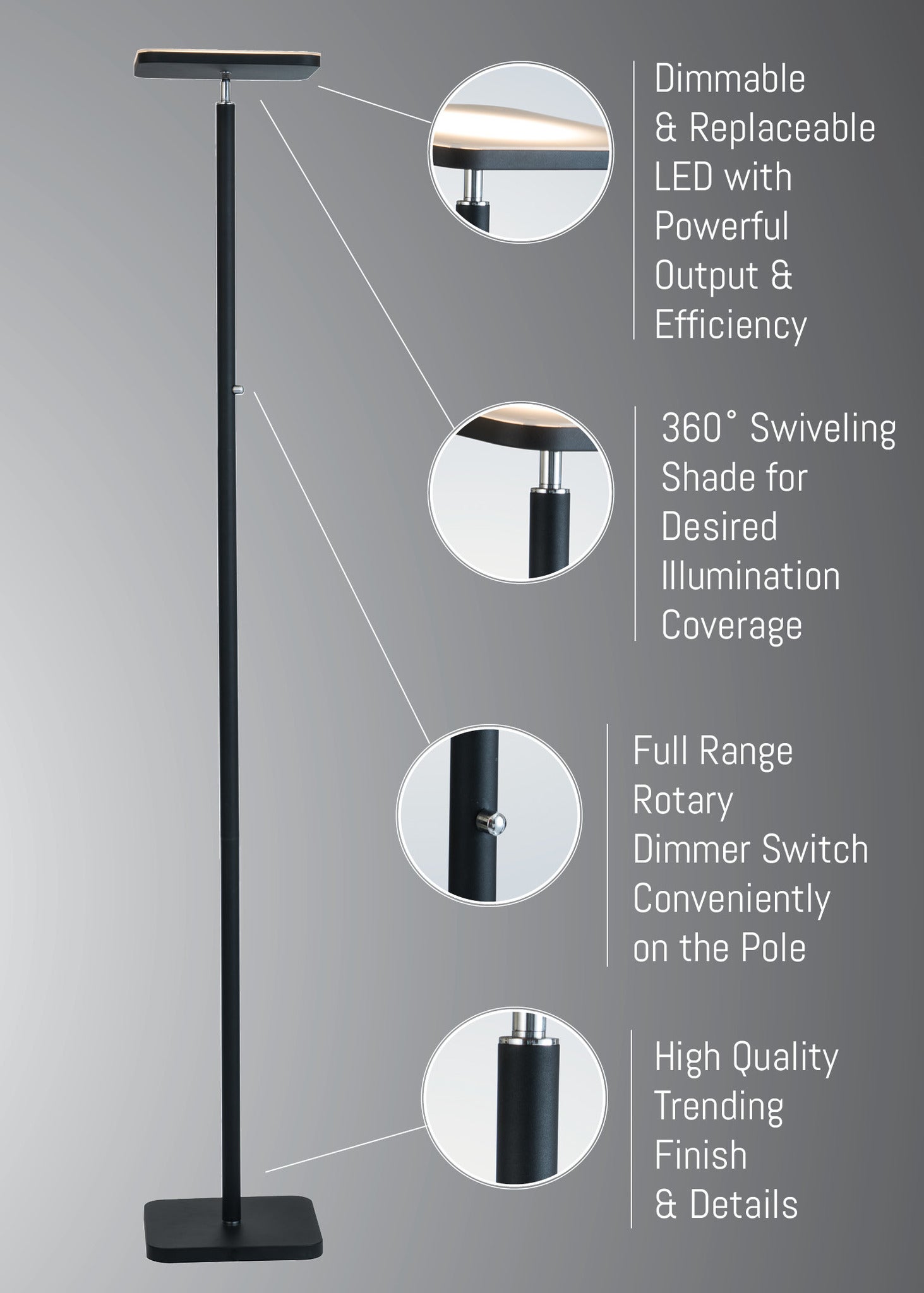 HECTOR Floor Lamp - Lite Source