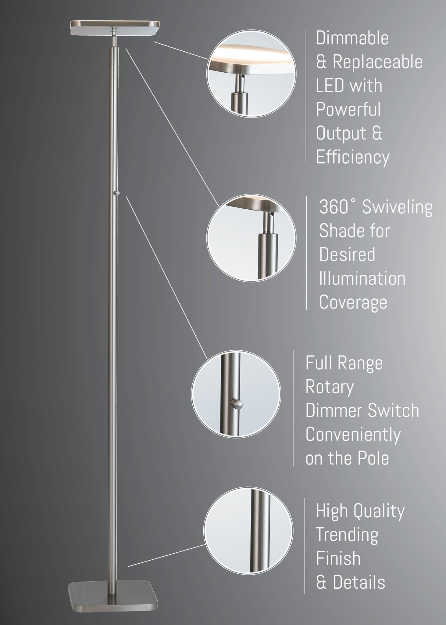 HECTOR Floor Lamp - Lite Source