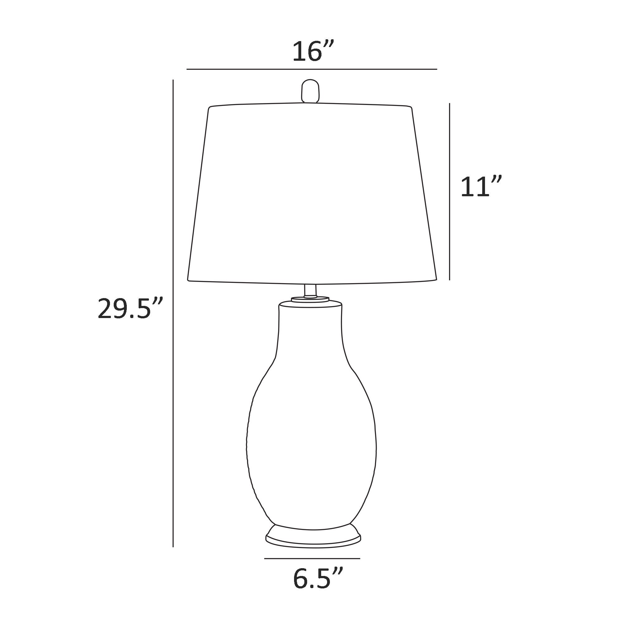 LUCERA Table Lamp - Lite Source